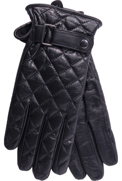 Black Noble Kapitone Erkek Deri Eldiven Black Noble Kapitone Erkek Deri Eldiven