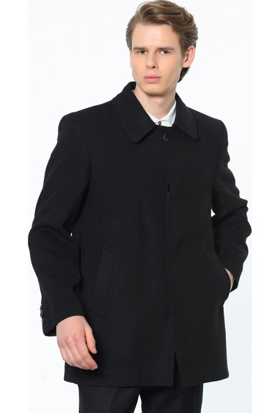 Dewberry Erkek Palto Siyah