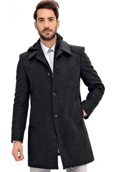 Dewberry Plt8366 Erkek Palto