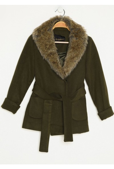 Dewberry Z8001 Kız Çocuk Palto