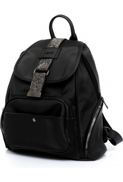 Just Polo Saten Suni Deri Kadın Sırt Çantası - 1989