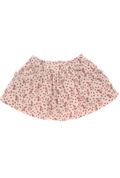 Panço Kız Bebek Kadife Etek 18229080100