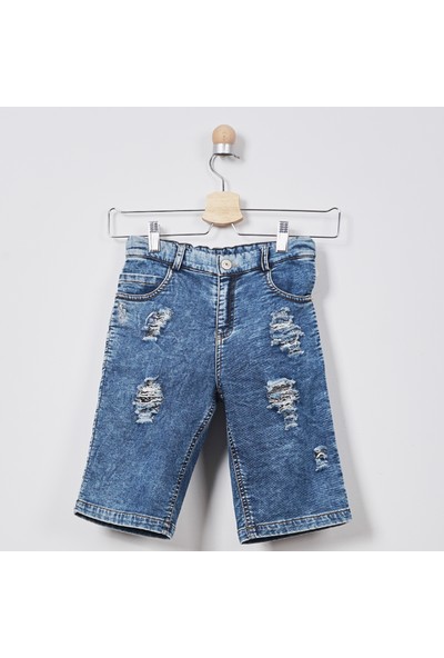 Panço Erkek Çocuk Denim Bermuda 2011BK07017