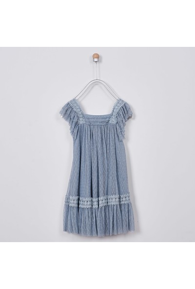 Panço Kız Çocuk Parti Elbisesi 2011GK26001