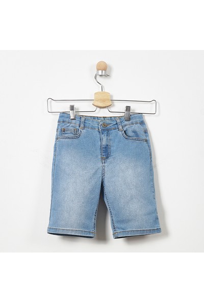 Panço Erkek Çocuk Basic Denim Bermuda 9930701100 Panço Erkek Çocuk Basic Denim Bermuda 9930701100