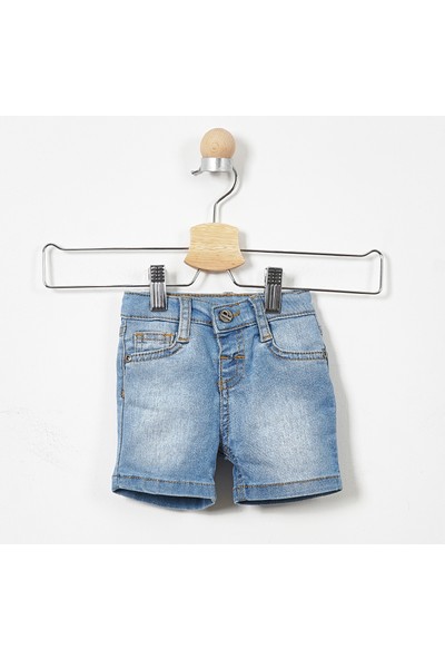 Panço Erkek Bebek Basic Denim Bermuda 9930791100 Panço Erkek Bebek Basic Denim Bermuda 9930791100