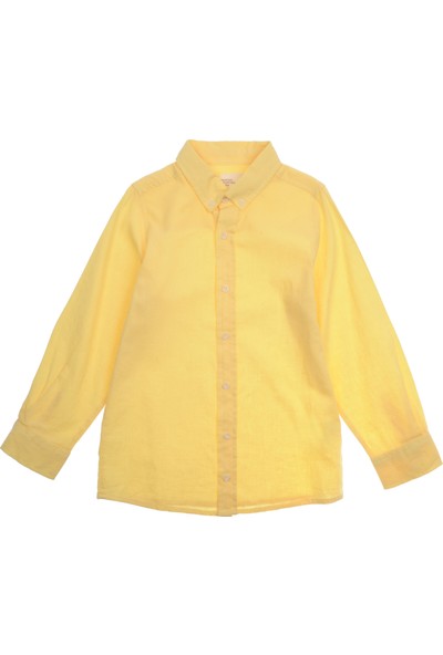 Panço Erkek Çocuk Basic Keten Gömlek 9931201100