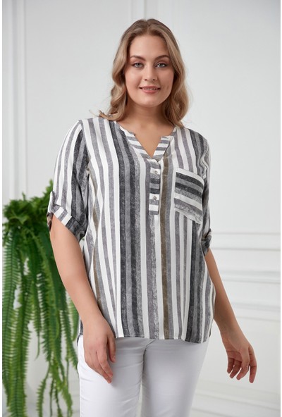 Rmg Büyük Beden Kadın Bluz