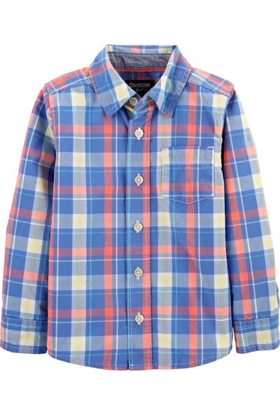Oshkosh Küçük Erkek Çocuk Gömlek 2H257011 Oshkosh Küçük Erkek Çocuk Gömlek 2H257011