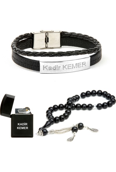 Fotomcity Kişiye Özel Isimli Bileklik Çakmak ve Tesbih