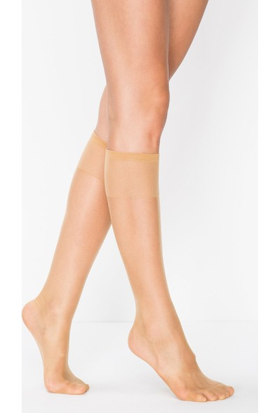 Penti Ten Rengi Fit 15 3'lü Pantolon Çorabı