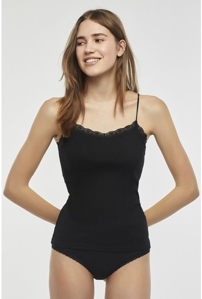 Penti Siyah Basic Askılı Atlet Penti Siyah Basic Askılı Atlet