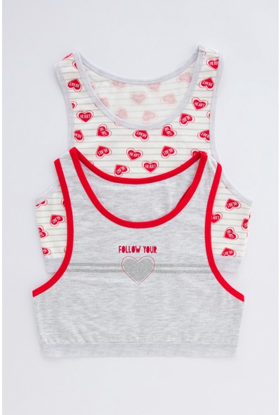 Penti Çok Renkli Teen Heart 2'li Spor Atlet