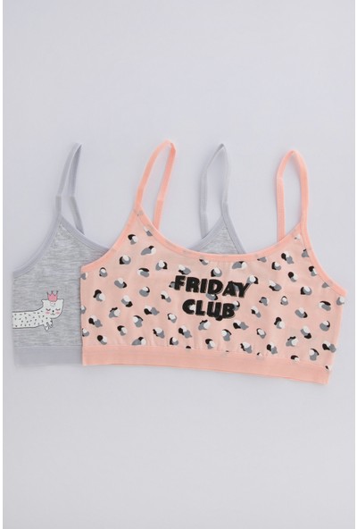 Penti Çok Renkli Teen Friday 2'li Yarım Atlet Penti Çok Renkli Teen Friday 2'li Yarım Atlet