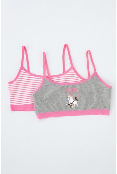 Penti Çok Renkli Teen Rocknroll 2'li Yarım Atlet