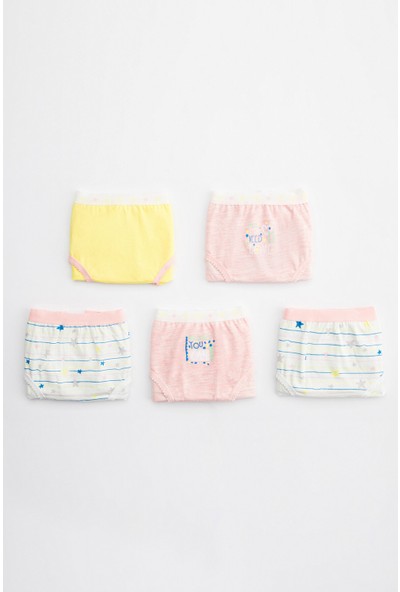 Penti Çok Renkli Teen Star 5'li Slip Külot