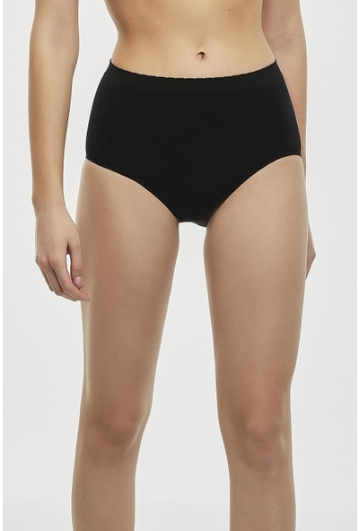 Penti Siyah Nu Basic Yüksek Bel Slip Külot Penti Siyah Nu Basic Yüksek Bel Slip Külot