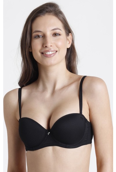 Penti Siyah Pop Up Sütyen