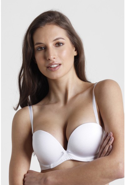 Penti Beyaz Wow Straplez Sütyen