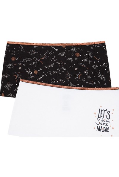 Penti Çok Renkli Teen Magic Sky 2'li Boxer