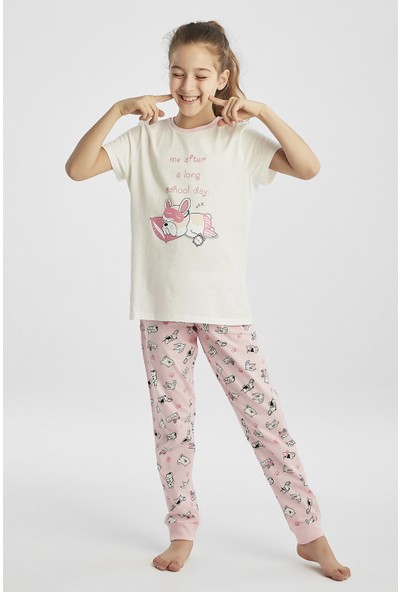 Penti Çok Renkli Teen Puppy 2'li Pijama Takımı