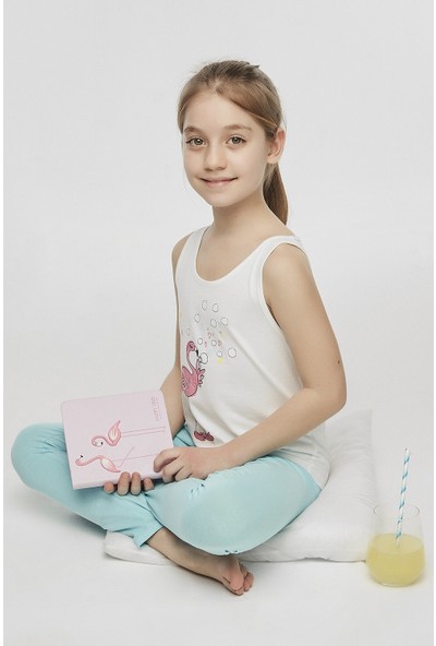 Penti Çok Renkli Teen Flamingo 2'li Pijama Takımı