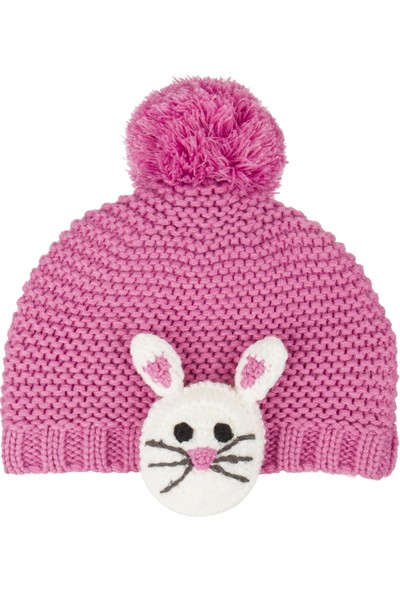Penti Pembe Kız Çocuk Rabbit Bere Penti Pembe Kız Çocuk Rabbit Bere