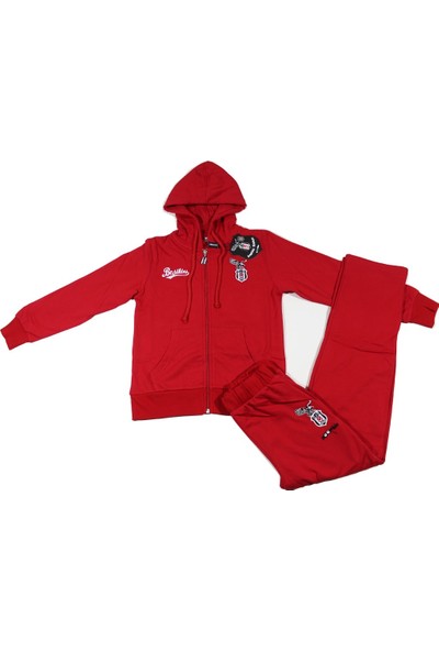Zoombi̇a Beşiktaş Kartal Yuvası Çocuk Kapşonlu Eşofman Takımı 329