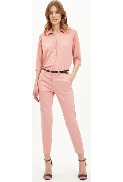 DeFacto Straight Fit Normal Bel Düz Paça Pantolon N1152AZ20SP