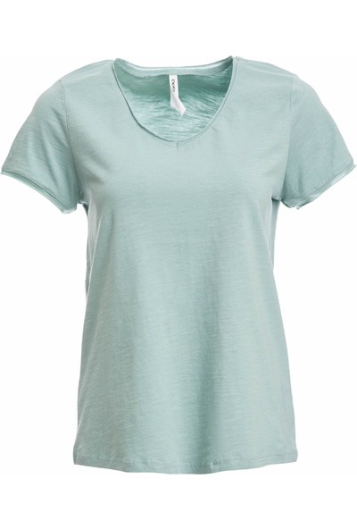 Defacto V Yaka Basic Relax Fit Kısa Kollu Tişört K1507AZ20SP Defacto V Yaka Basic Relax Fit Kısa Kollu Tişört K1507AZ20SP