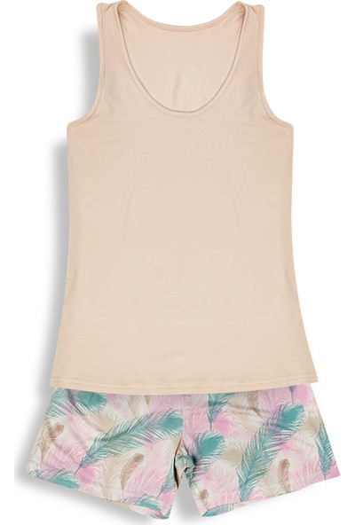 English Home Feather Viskon Bayan Şort Takım S Pembe English Home Feather Viskon Bayan Şort Takım S Pembe