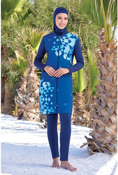 Adasea Tam Kapalı Tesettür Mayo 2154 Koyu Lacivert Adasea Tam Kapalı Tesettür Mayo 2154 Koyu Lacivert