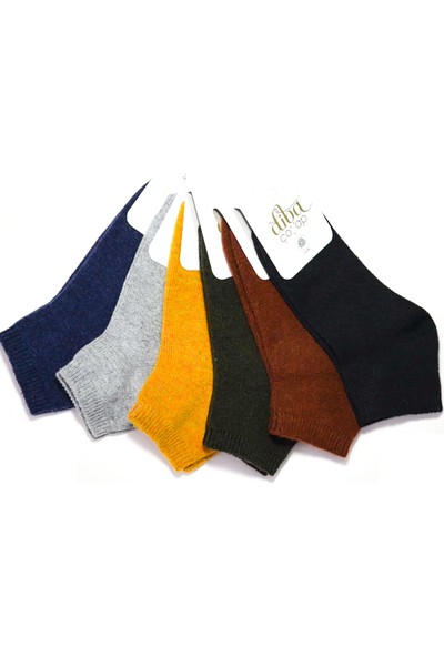 Diba 6 Adet Lambswool Yün Kadın Kışlık Patik Çorap