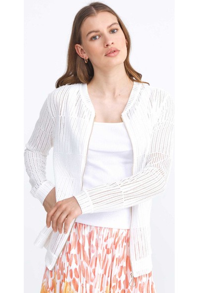 Xint Pamuklu Fermuarlı Dik Yaka Rahat Kesim Sweatshirt Xint Pamuklu Fermuarlı Dik Yaka Rahat Kesim Sweatshirt