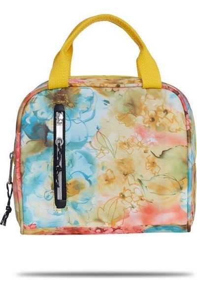 Fudela Lounch Color Çiçekli Beslenme Çantası