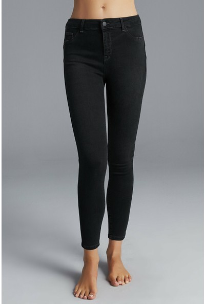 Penti Siyah Push Up Jegging