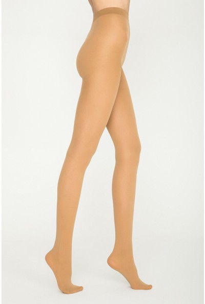 Penti Kadın Micro 40 (Mus) Düz Külotlu Çorap