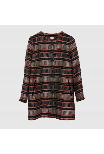 Yargıcı Bisiklet Yaka A Form Palto