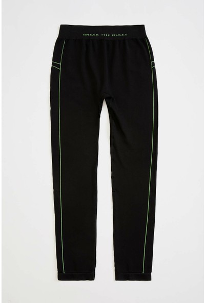 DeFacto Slogan Baskılı Slim Fit Tayt R0138AZ20SP DeFacto Slogan Baskılı Slim Fit Tayt R0138AZ20SP