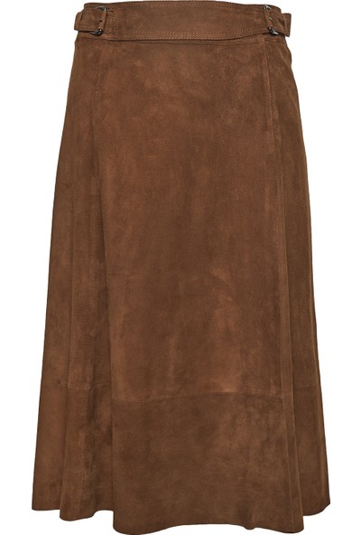 Desa Carmen Kadın Süet Uzun Etek
