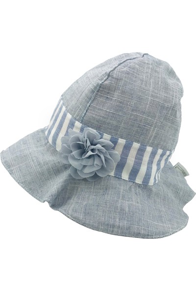 Capps Cap And More Yazlık Bebek Güneş Şapkası 6-12 Ay Çiçek