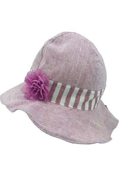 Capps Cap And More Yazlık Bebek Güneş Şapkası 6-12 Ay Çiçek