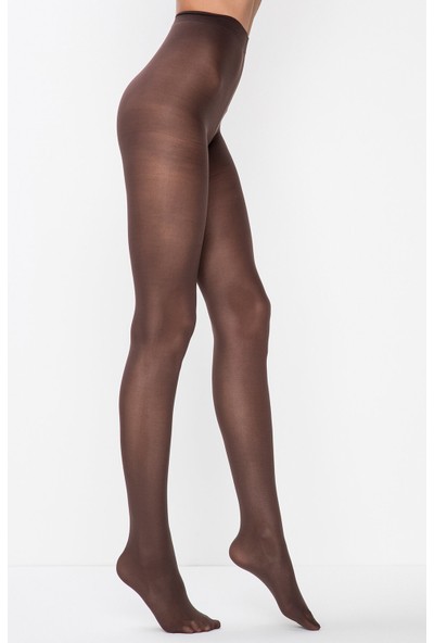 Penti Kadın Micro 40 (Mus) Düz Külotlu Çorap