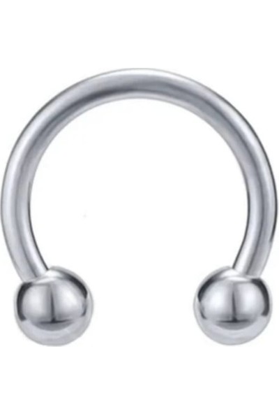 Takıparkxs 316L Cerrahi Çelik 10 mm Top Uçlu Septum Piercing Takıparkxs 316L Cerrahi Çelik 10 mm Top Uçlu Septum Piercing
