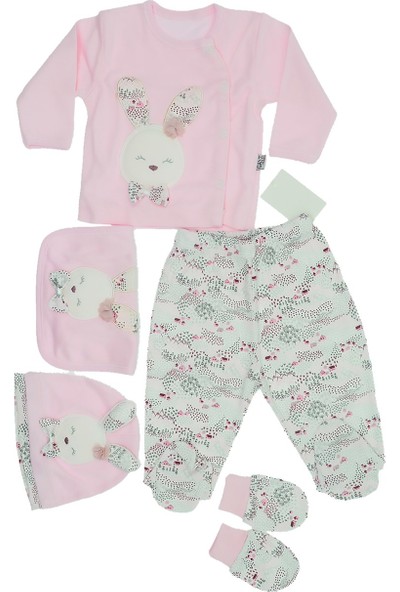 Gaye Bebe Sevimli Tavşan Kız Bebek 5'li