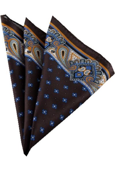 Brianze Kahverengi Desenli Mendil M-68 Brianze Kahverengi Desenli Mendil M-68