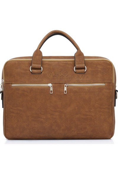 Abess Evrak Çanta , 3 Gözlü Evrak Çantası , Laptop Bölmeli