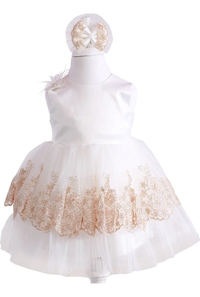 Pugi Baby Kız Çocuk Abiye Elbise 1-3 Yaş