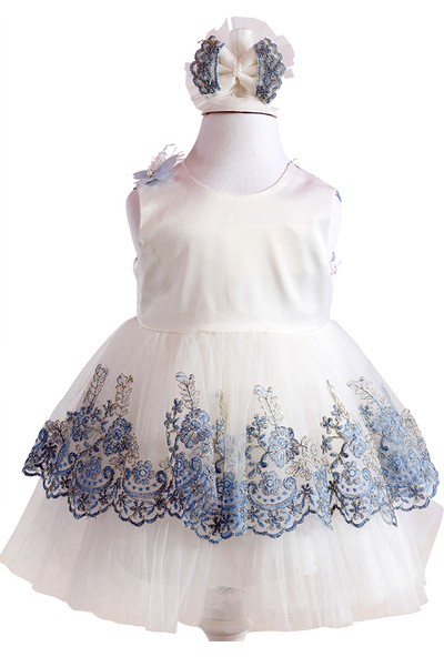 Pugi Baby Kız Çocuk Abiye Elbise 1-3 Yaş