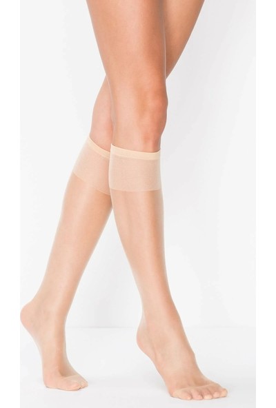 Penti 12'li Kadın Açık Ten Rengi Fit 15 Den Pantolon Çorabı